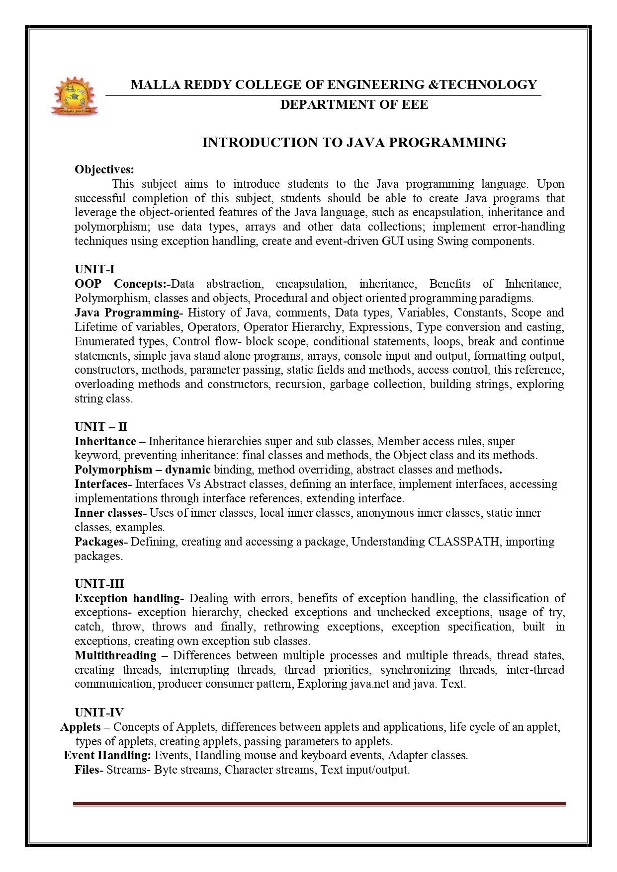 Java Programming Digital Notes Connect 4 Programming