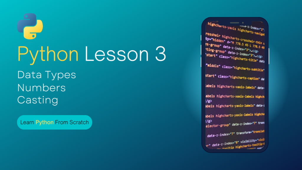 Python From Scratch Lesson 3 PDF Python Data Types Numbers And