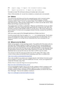 Programming in Python Complete Notes PDF - Connect 4 Programming