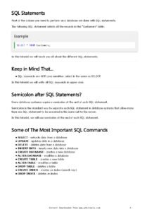 SQL Tutorial From Scratch PDF: A Beginner’s Guide to Mastering Database Query Language – Connect ...