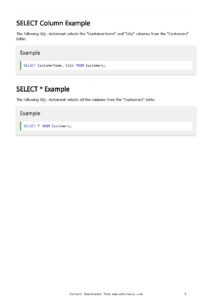 SQL Tutorial From Scratch PDF: A Beginner’s Guide to Mastering Database ...