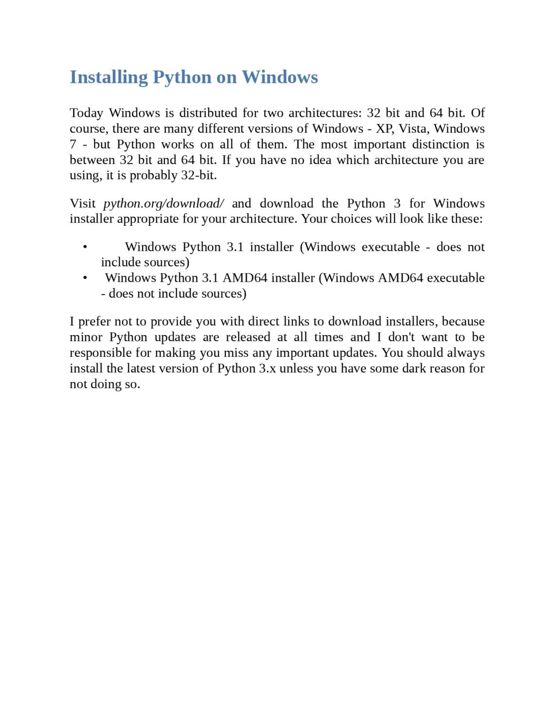 Python Programming For Beginners Pdf Your Step By Step Guide To Learning Python Connect 4